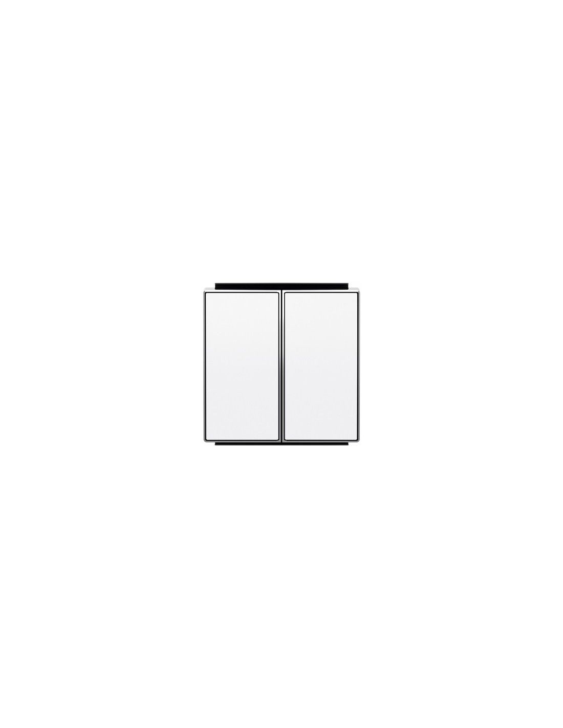 Double switch-switch key WHITE SOFT NIESSEN SKY 8511 BL