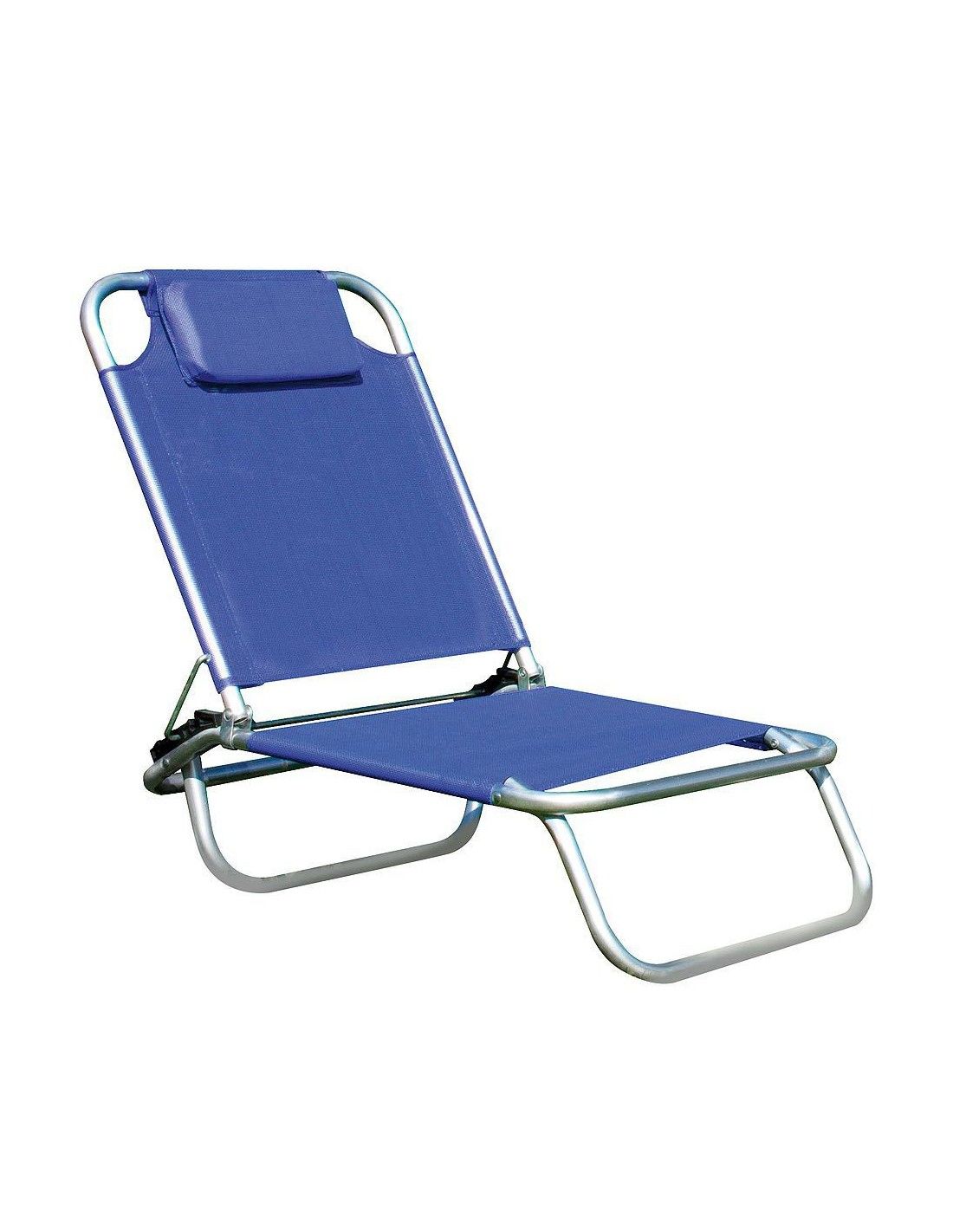 Silla Playa Aluminio Bermuda Azul