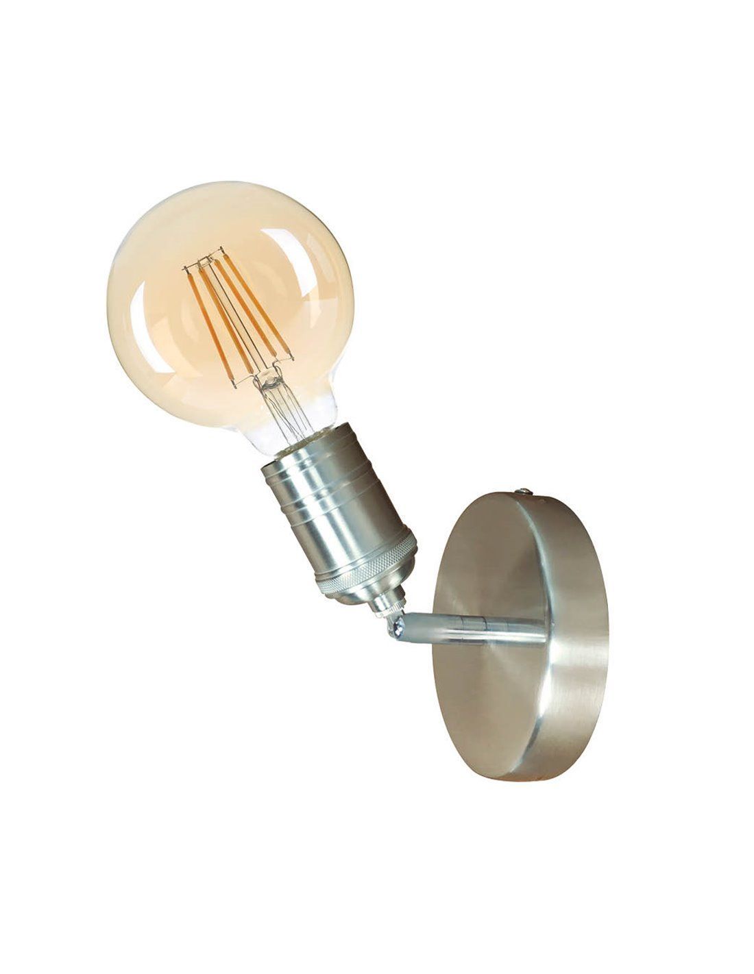 Spot de plafond Sarkka Série E27 Nickel