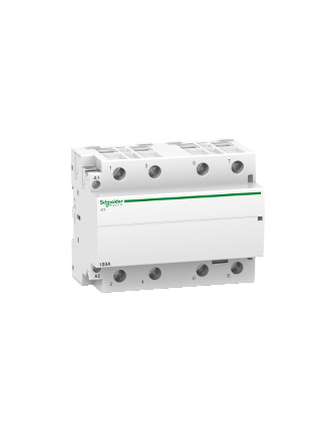 Contactor modular ACTI9 ICT 100A 4P 230VCA con grado de protección IP20
